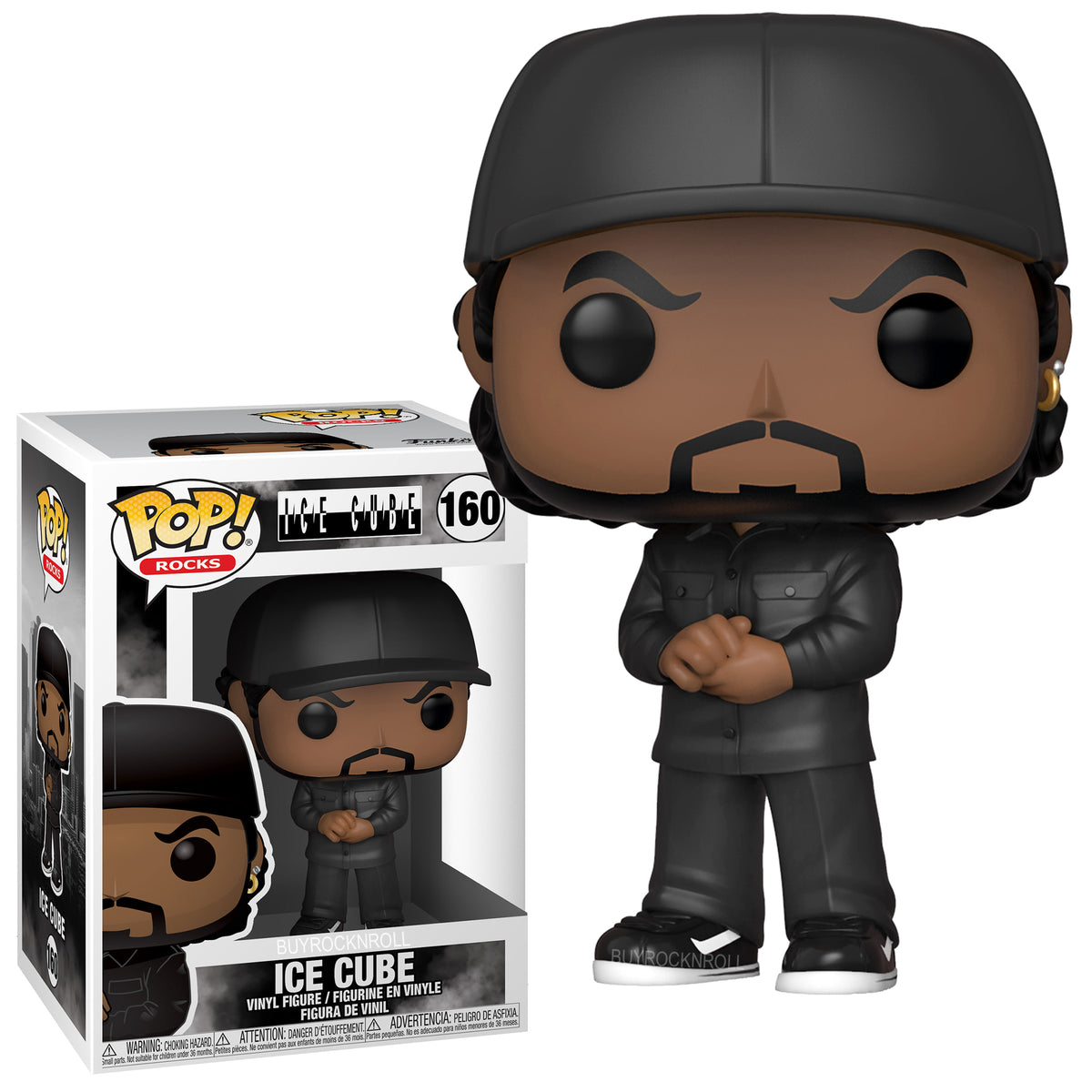 Ice Cube Collectible 2019 Handpicked Funko Pop Rocks Vinyl Figure #160 ...