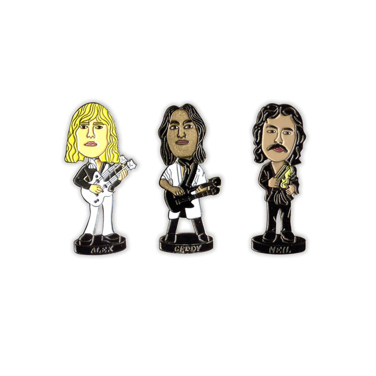 SOLD OUT! RUSH Collectible - 2007 Geddy, Alex, and Neil Bobblehead Ena ...