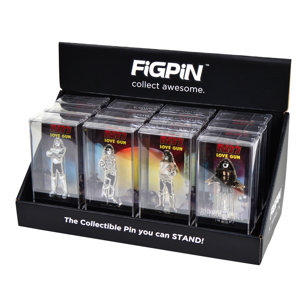 FiGPiN Collectors Retail Display Storage Case - Holds 12 Displays ...