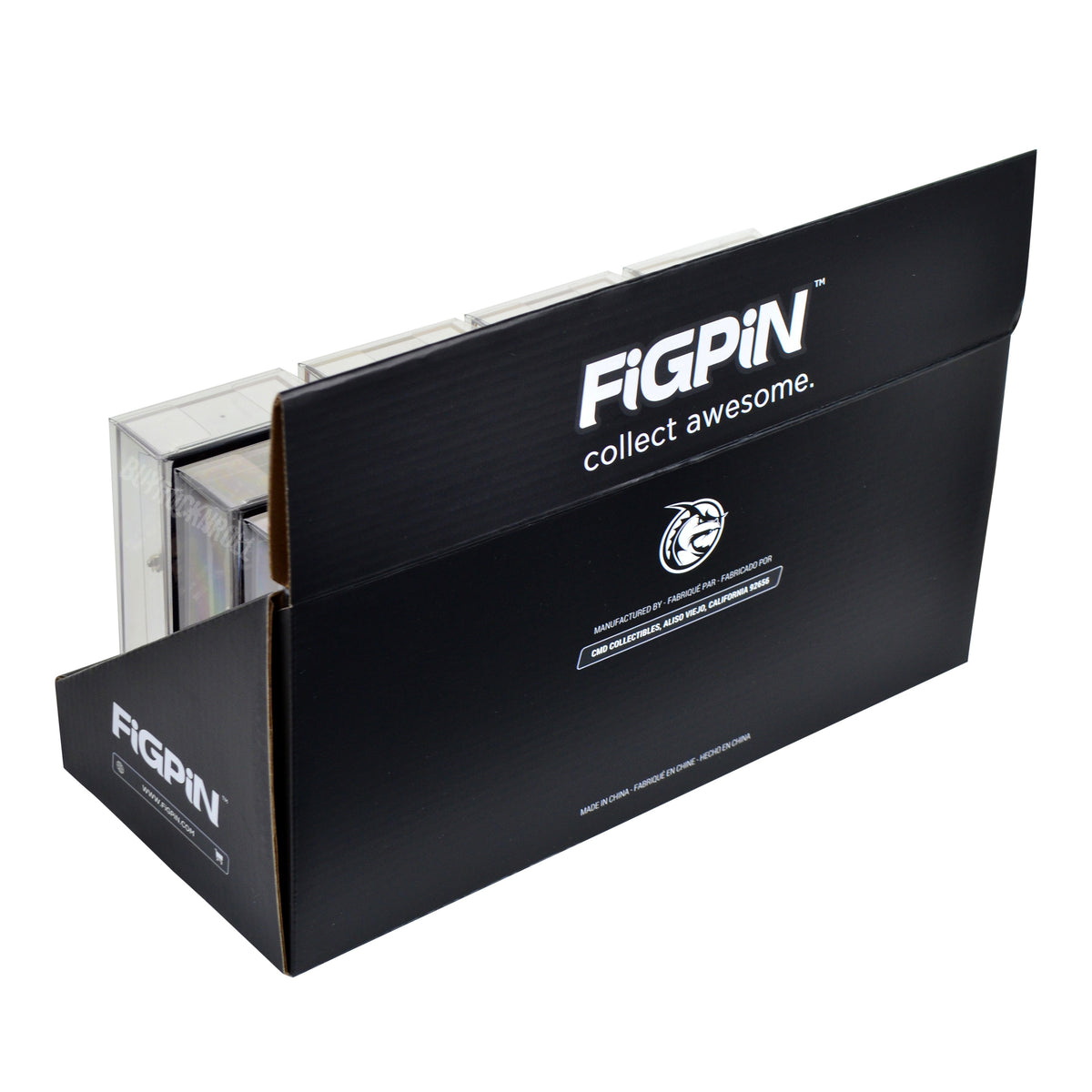 FiGPiN Collectors Retail Display Storage Case - Holds 12 Displays ...