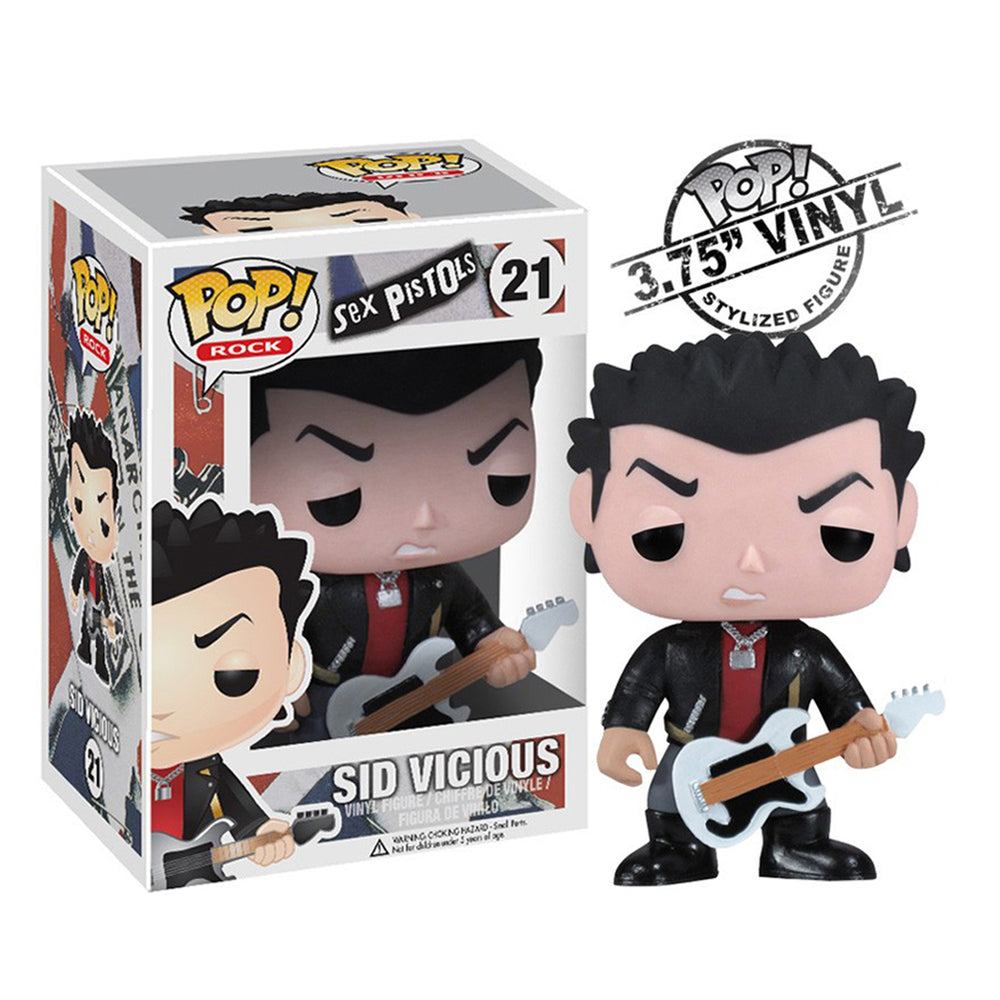Sex Pistols Collectible 2012 Funko Pop Rocks Sid Vicious Vinyl Figure – BuyRockNRoll