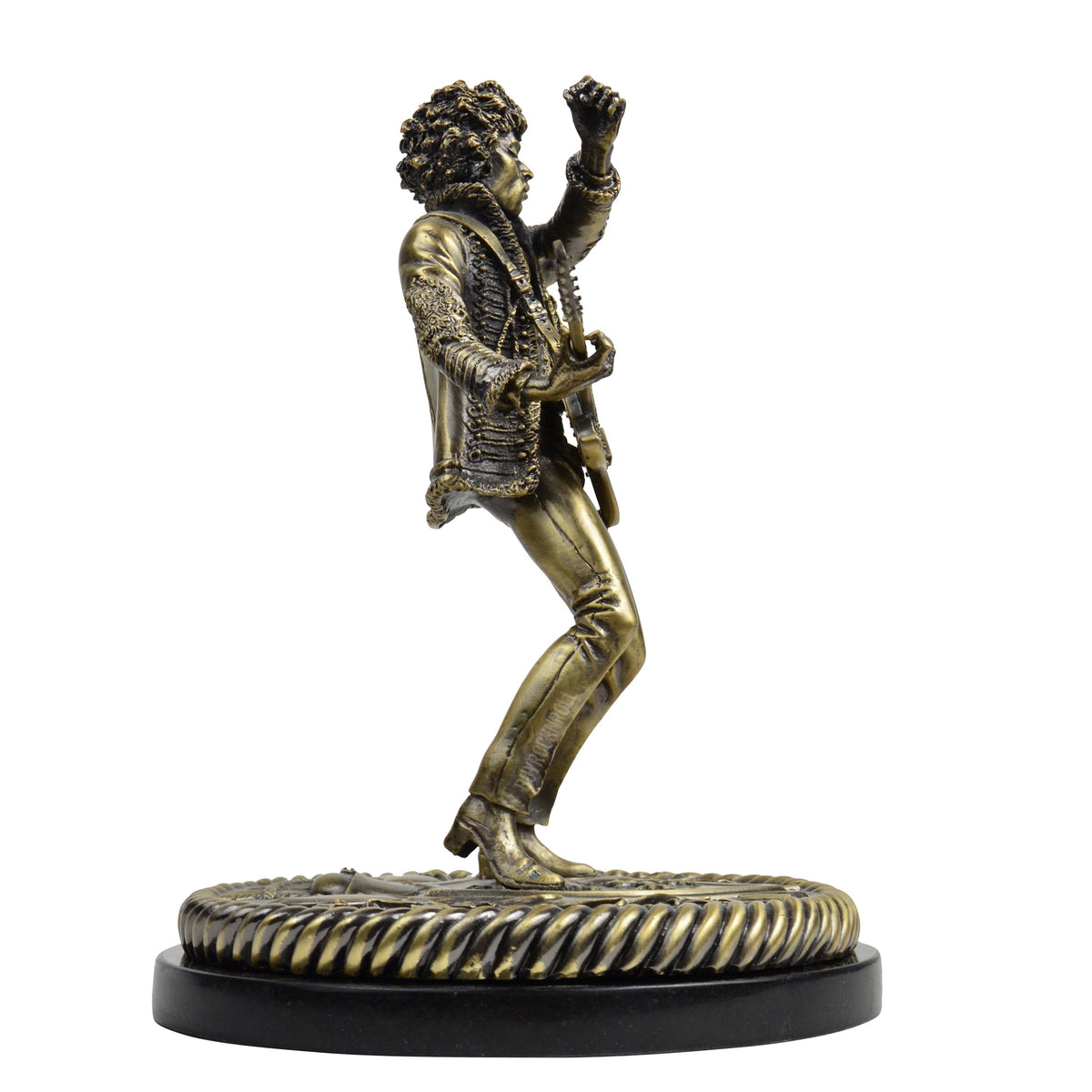 Jimi Hendrix 2007 Knucklebonz Rock Iconz Bronze Statue Limited Ed 500 ...